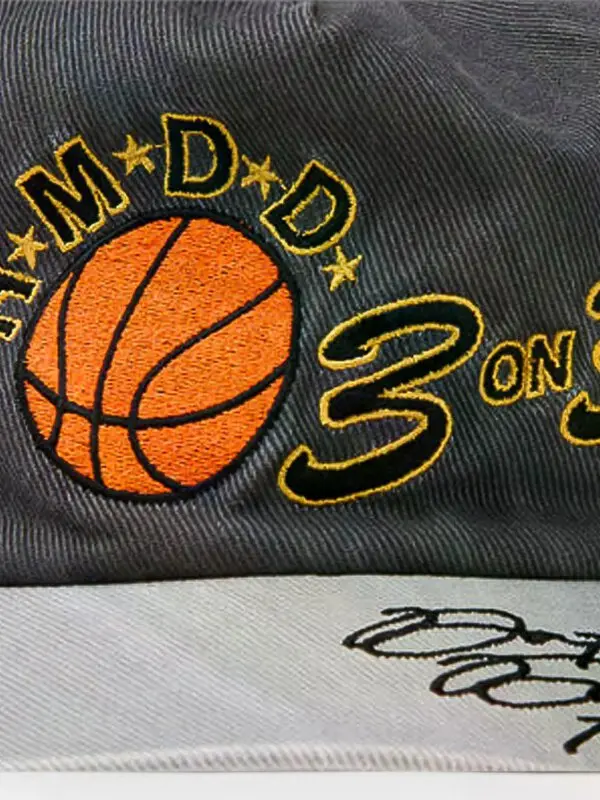 HAPPY MEMORIES DON'T DIE Embroidered Two-tone Cap