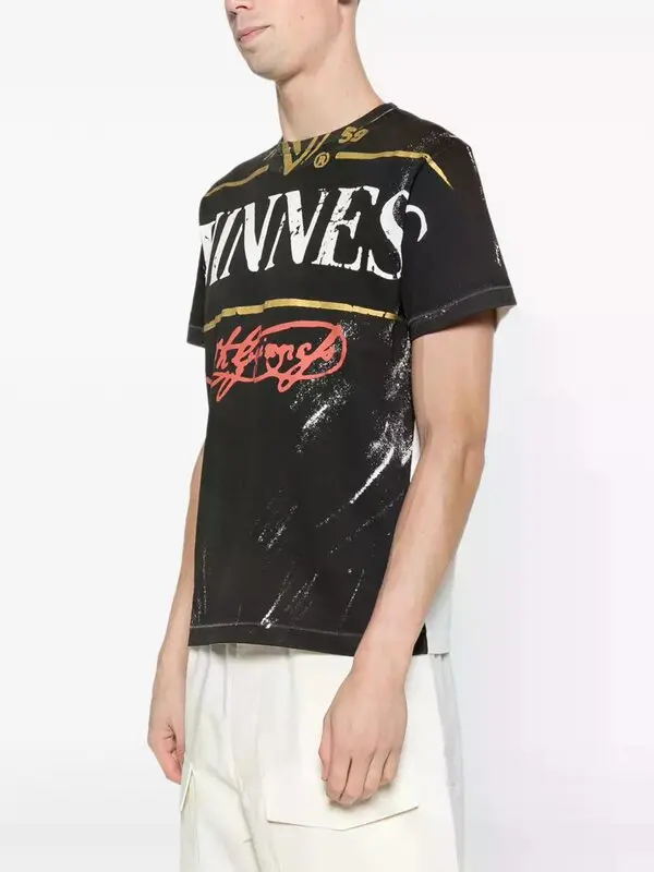 JW Anderson X Guinness Bottle-top Print T-shirt