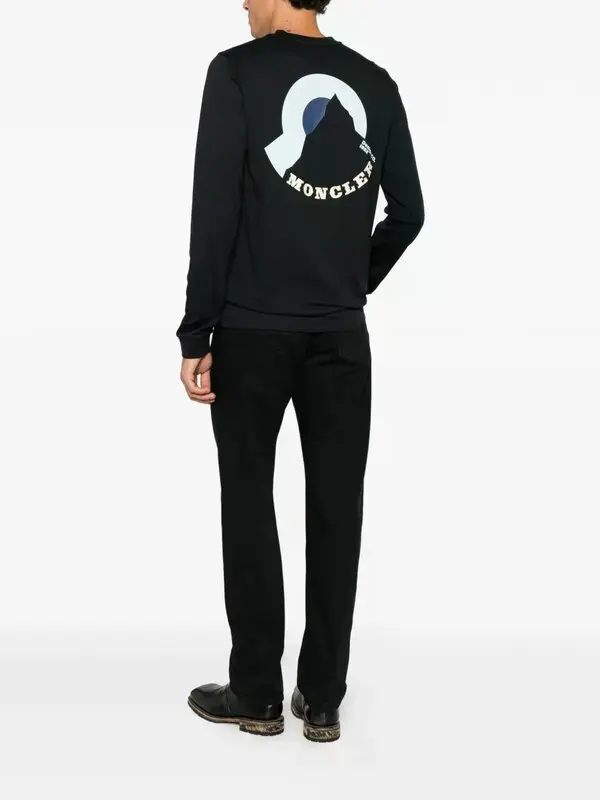 Moncler Logo-patch Long-sleeve Top