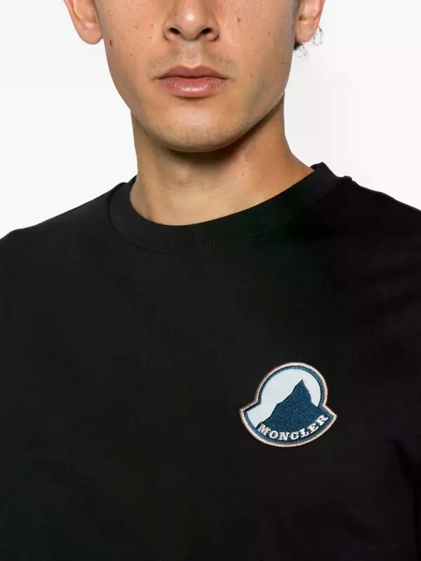 Moncler Logo-patch Long-sleeve Top