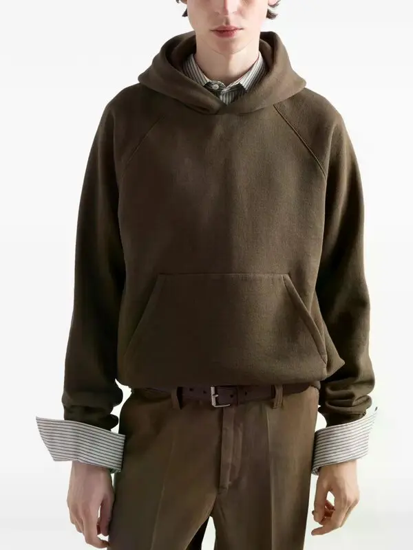 Prada Cotton Fleece Hoodie
