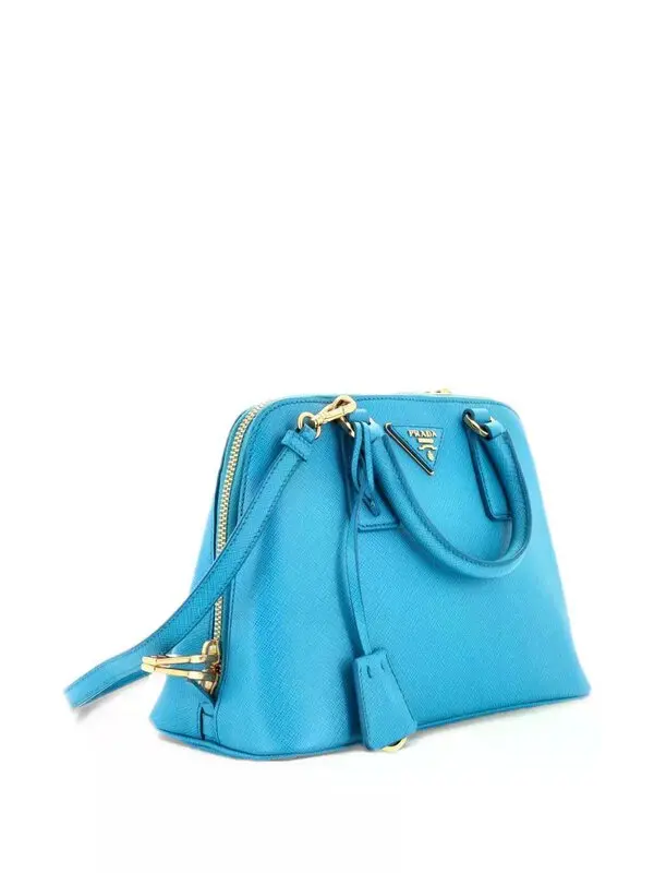 Prada Promenade Bag Saffiano Leather Small Satchel