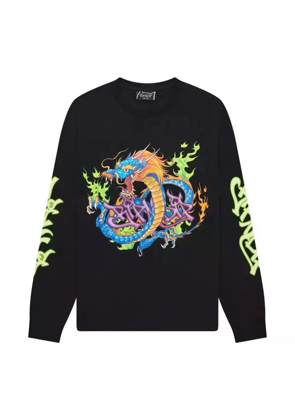 RIPNDIP Dragonology Long-sleeve T-shirt - Black