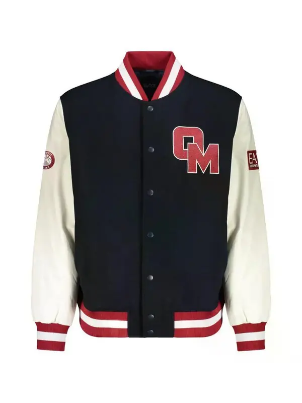 EA7 Varsity-style Bomber Jacket