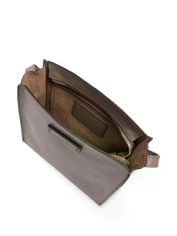 THE BRIDGE Small Mirra Leather Crossbody Bag