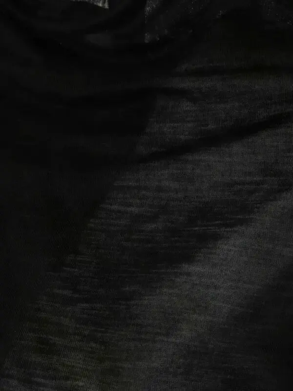 Victoria Beckham Sheer Long-sleeve Sweater