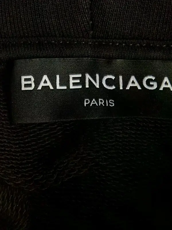 Balenciaga 2017 Sinners Embroidered Hoodie