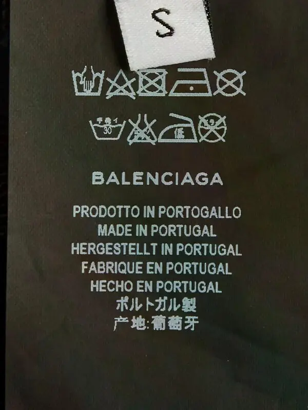 Balenciaga 2017 Sinners Embroidered Hoodie