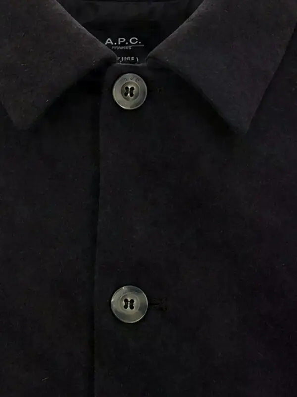 A.p.c. Simple Dark Wool Jacket