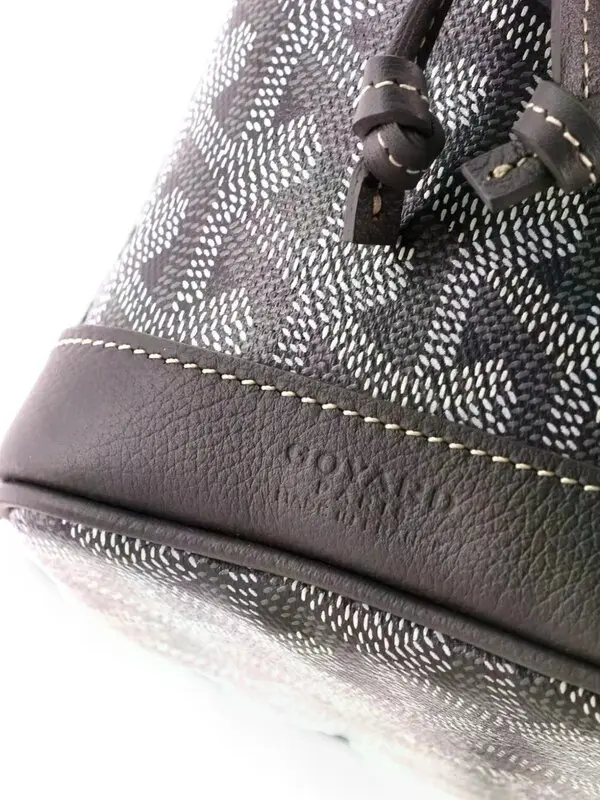 Goyard Petit Flot Coated Canvas Mini Bucket Bag