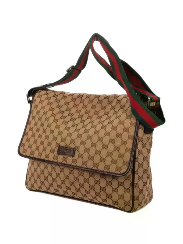 Gucci Gg Monogram Messenger Bag
