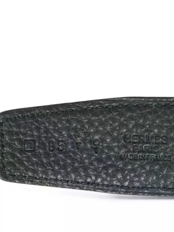 Hermès Reversible Leather Belt Strap