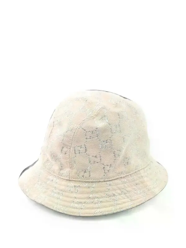 Gucci 2000s Gg-glitter Bucket Hat
