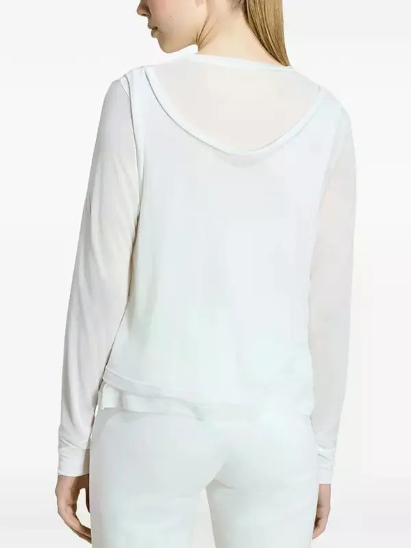 Adidas Soft Lux Sheer Long-sleeve Top