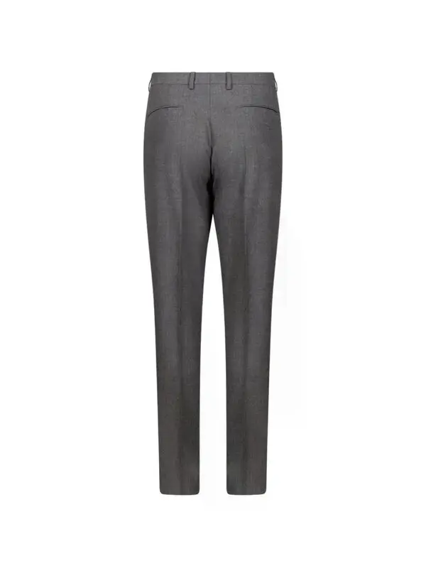 Tagliatore Pleated Wool Tailored Trousers
