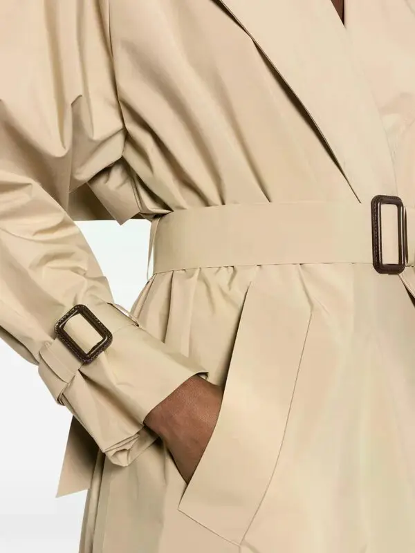 Max Mara Wkdfatto Belted Trench Coat - Neutrals