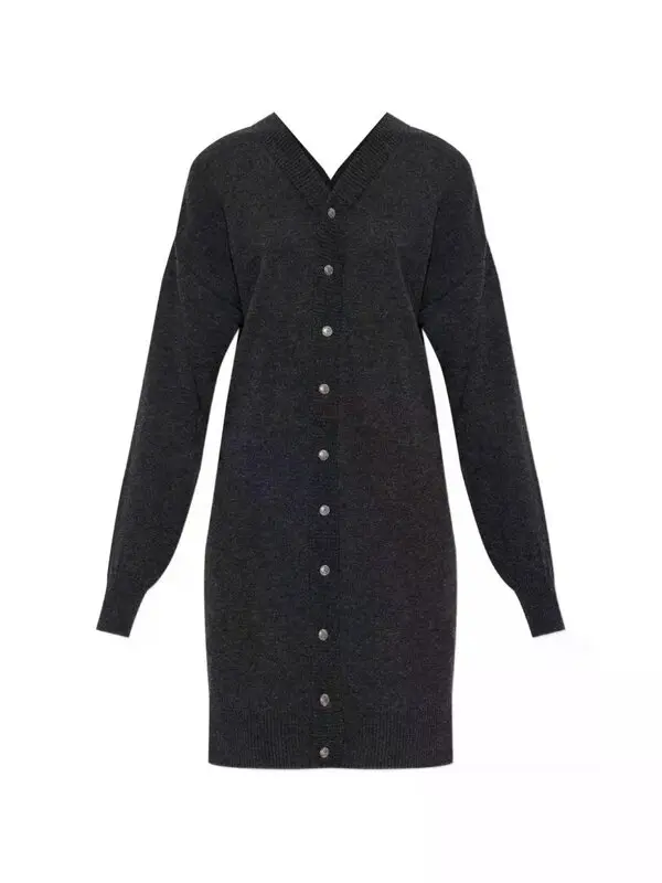 AKEP Button-up V-neck Cardigan