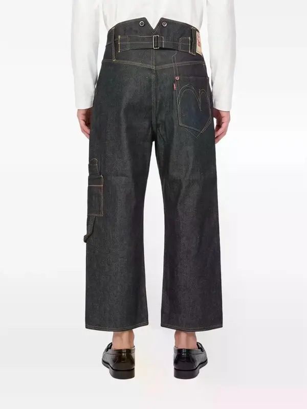 Junya Watanabe Contrast-stitch Straight-leg Jeans