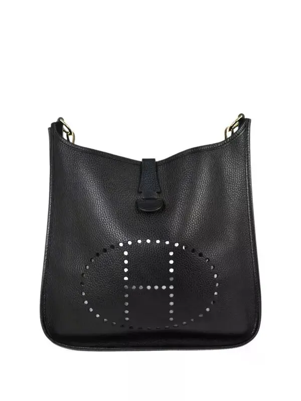 Hermès 1998 Gm Evelyne Shoulder Bag - Black