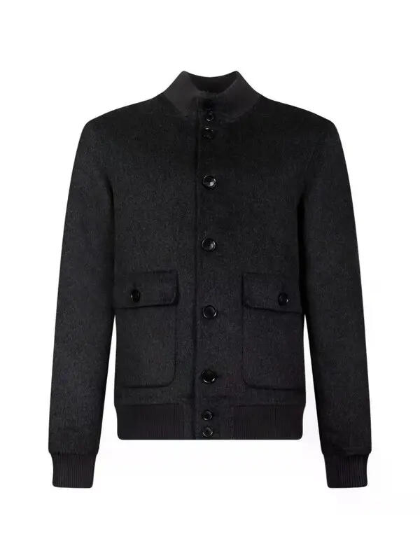 PARK PLACE Button-up Bomber Jacket