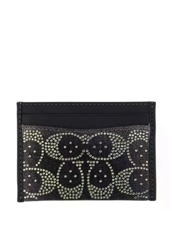 COACH Essential Card Case With Crystal Signature