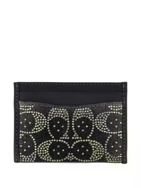 COACH Essential Card Case With Crystal Signature