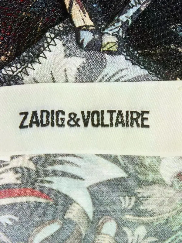 Zadig&Voltaire Christy Kaleido Printed Top