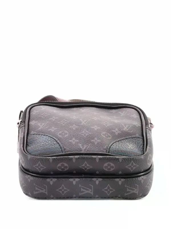 LOUIS VUITTON Amazone Sling Bag Patchwork Monogram Eclipse Canvas And Printed Leather Backpack