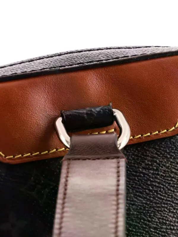 LOUIS VUITTON Amazone Sling Bag Patchwork Monogram Eclipse Canvas And Printed Leather Backpack