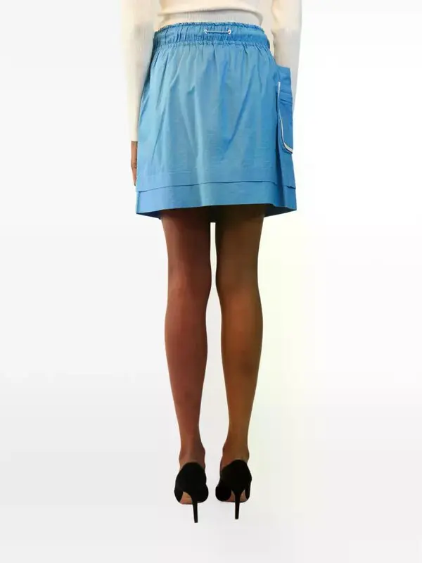 Fendi Drawstring-waist Mini Skirt