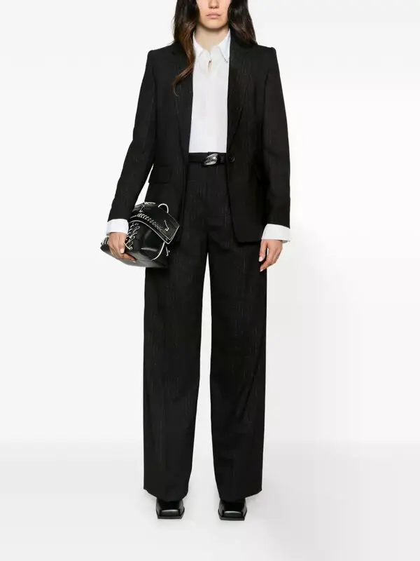 DRYKORN Pinstripe Wide-leg Trousers