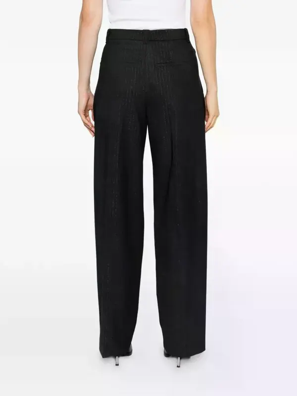 DRYKORN Pinstripe Wide-leg Trousers