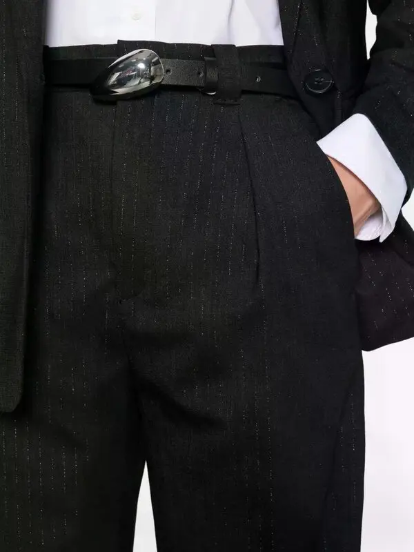 DRYKORN Pinstripe Wide-leg Trousers