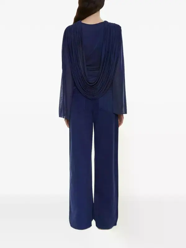 Christopher Esber Ripple Drape Blouse