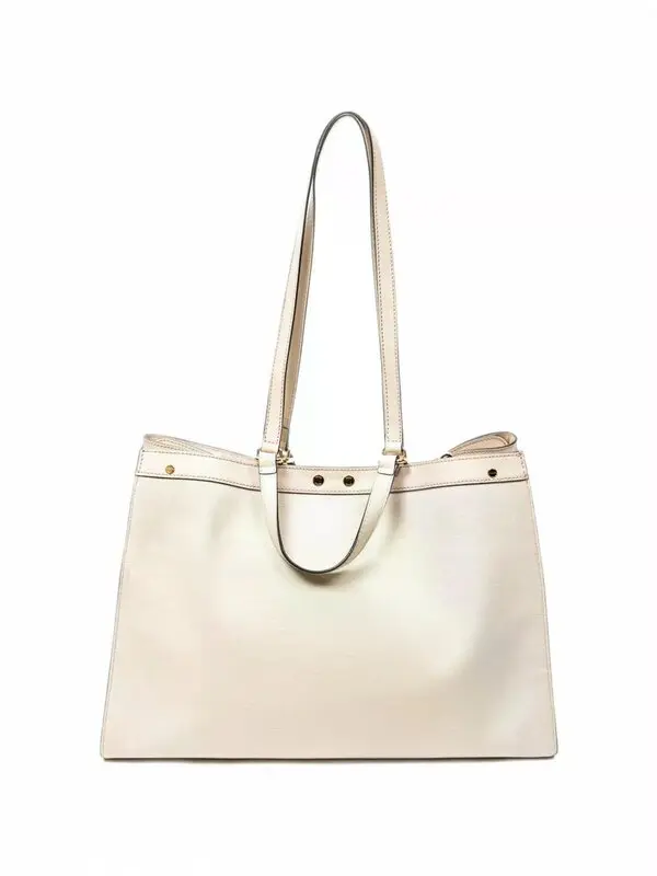 Fendi Peekaboo X-tote Embossed Tote Bag