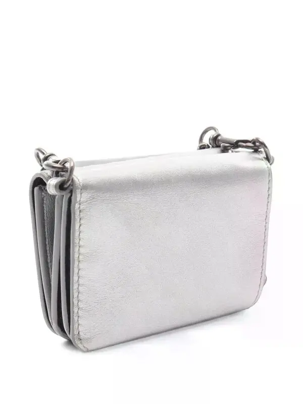 Balenciaga 2000s Cash Mini Chain Wallet