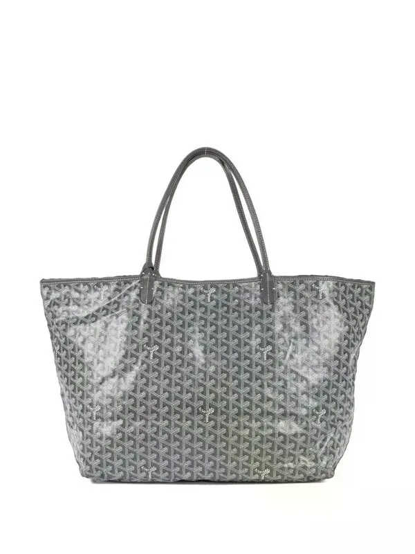 Goyard Saint Louis Goyardine-canvas Tote Bag - Grey