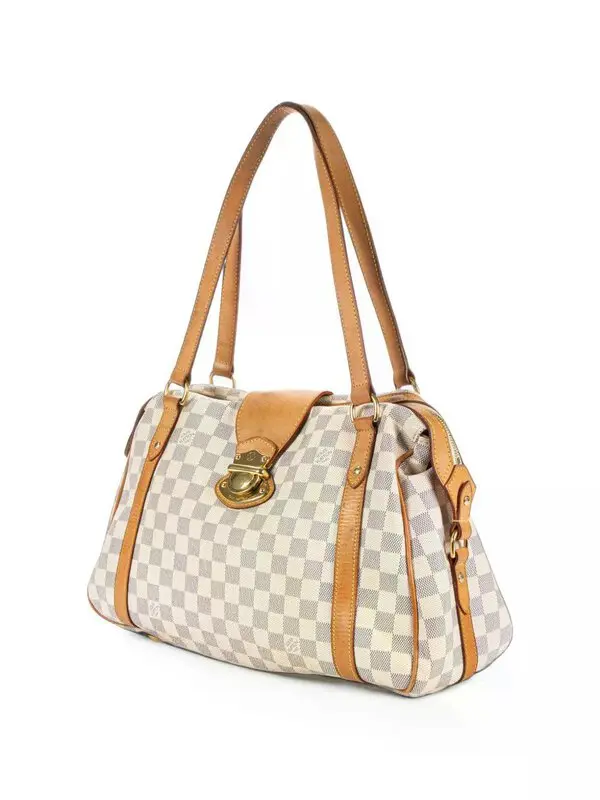 LOUIS VUITTON Pm Stresa Damier Azur Canvas Shoulder Bag