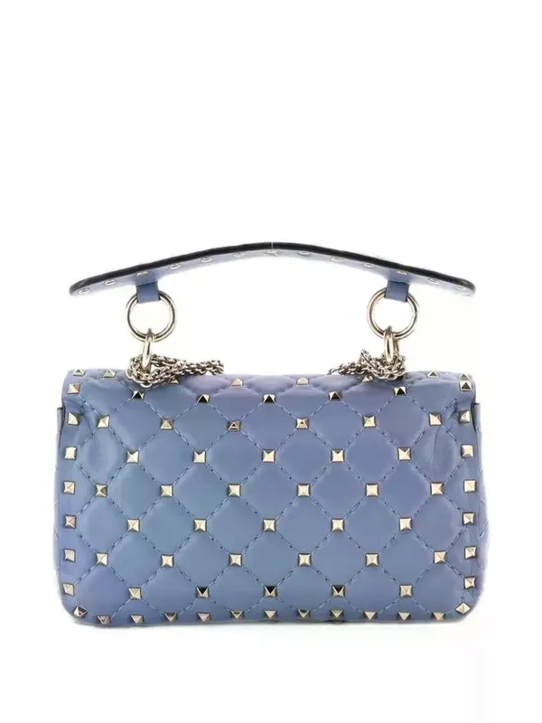 Valentino Garavani Rockstud Spike Flap Bag Quilted Leather Small Crossbody Bag
