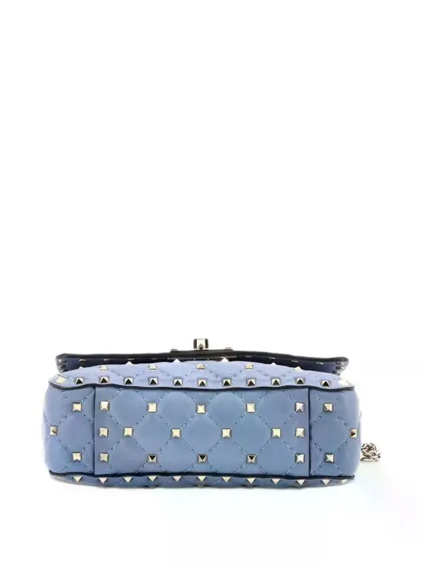 Valentino Garavani Rockstud Spike Flap Bag Quilted Leather Small Crossbody Bag