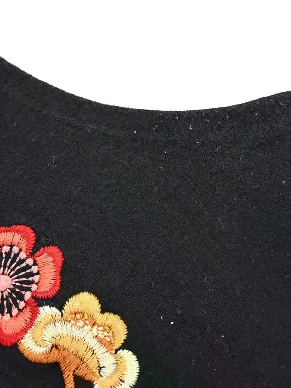 Dior 2002 Embroidered Sleeveless Top