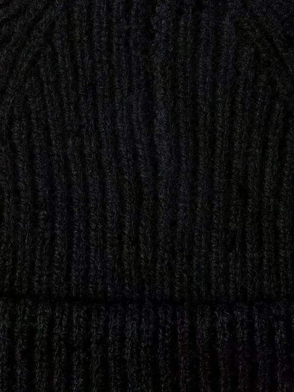 SELECTED Mason Sailor Ribbed-knit Beanie Hat