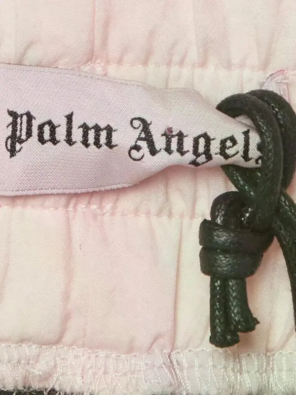 Palm Angels Colourblock Crinkled Track Pants