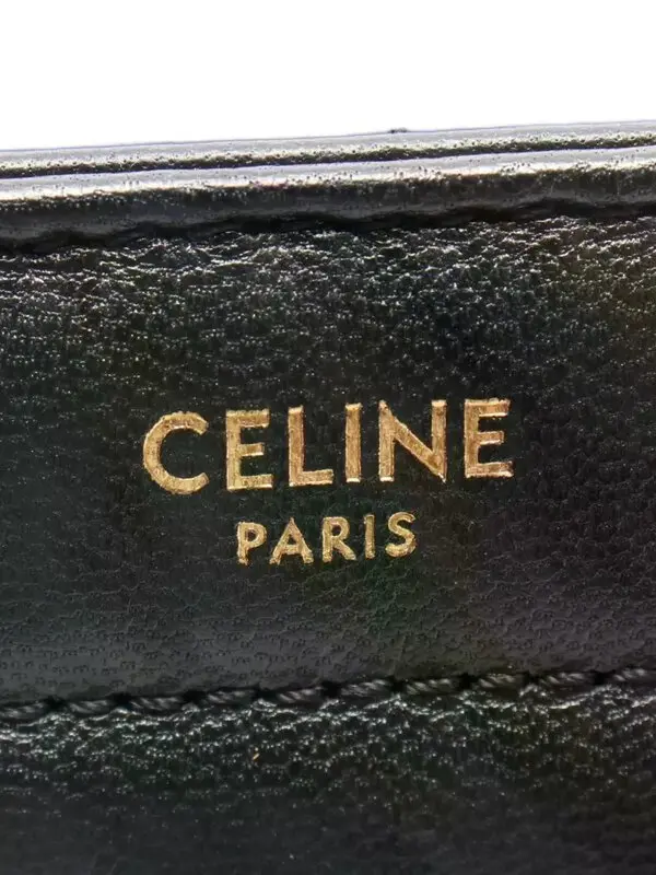 Celine 2010-2026 Matelasse Goatskin Monochrome Chain Shoulder Bag