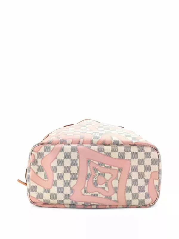 LOUIS VUITTON Neverfull Nm Limited Edition Damier Tahitienne Mm Tote Bag - Multicolour