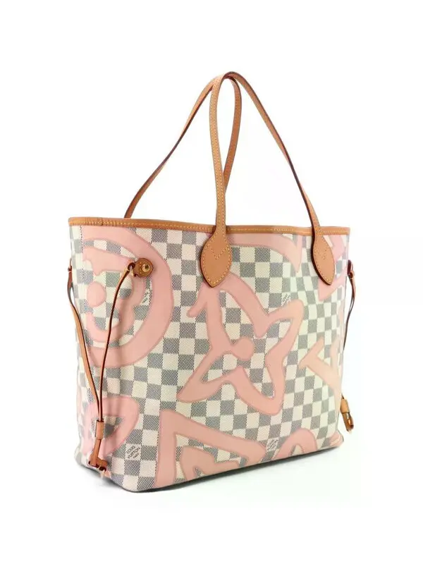 LOUIS VUITTON Neverfull Nm Limited Edition Damier Tahitienne Mm Tote Bag - Multicolour