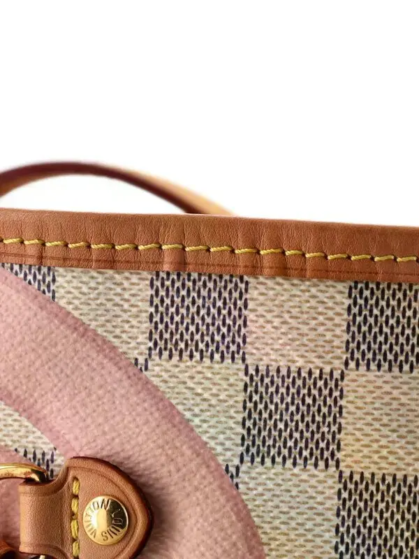 LOUIS VUITTON Neverfull Nm Limited Edition Damier Tahitienne Mm Tote Bag - Multicolour
