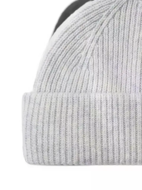 SELECTED Mason Ribbed-knit Beanie Hat
