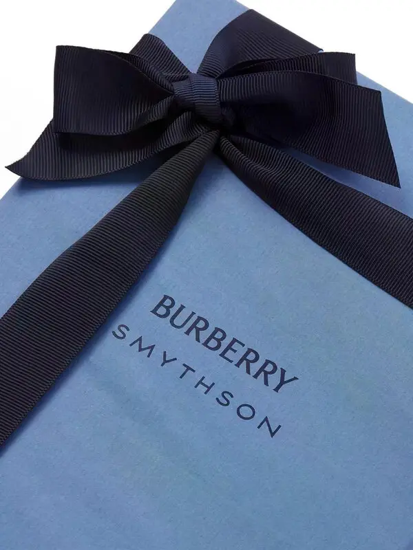 Smythson X Burberry Soho Notebook In Panama