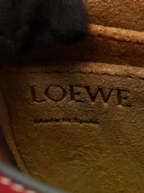 Loewe 2015-2026 Mini Tricolor Leather Gate Crossbody Bag